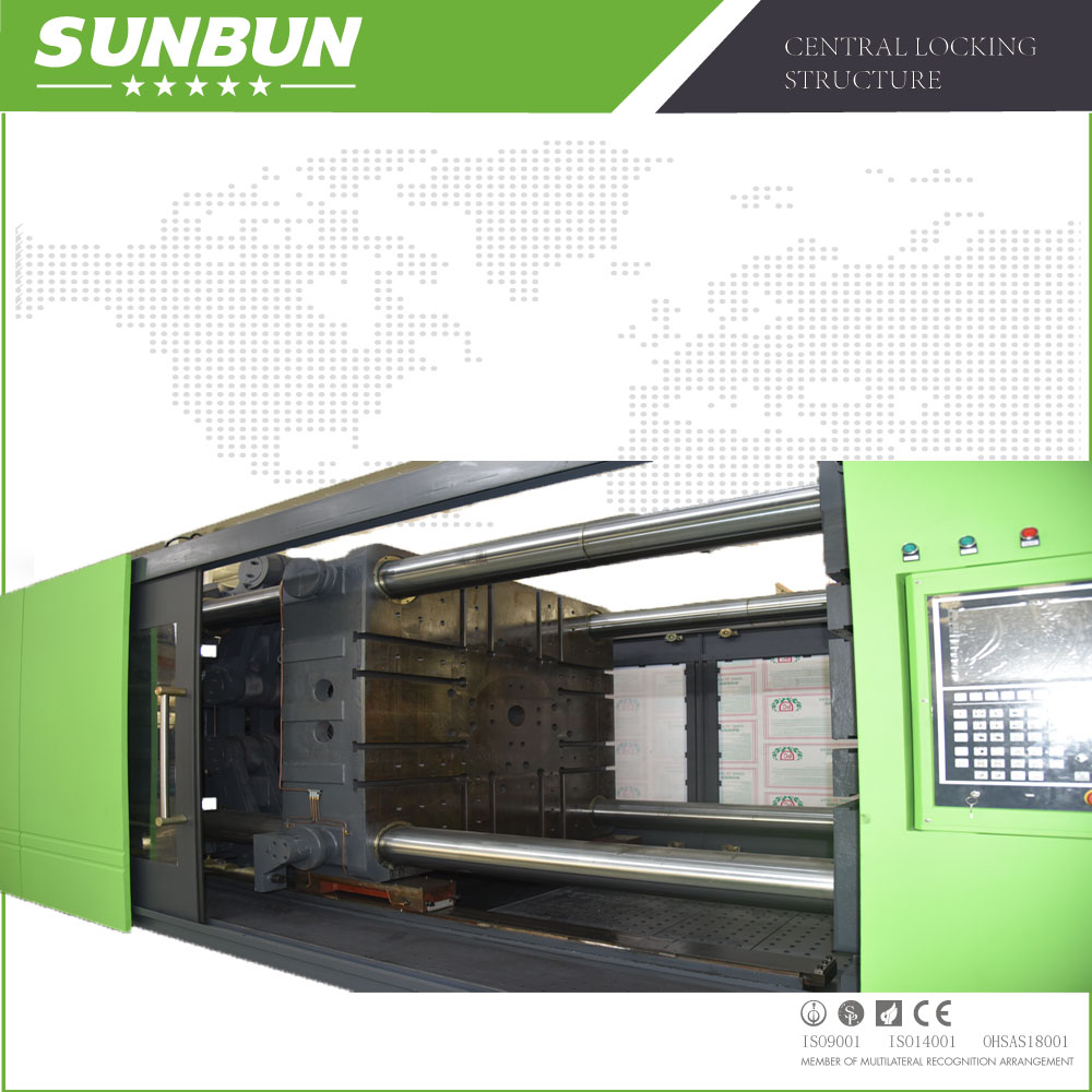 China 2200T Two platen Plastic Injection Moulding Machine -Sunbun Machine